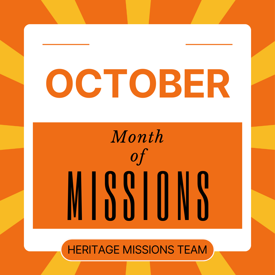 October Month of Missions – Heritage UMC